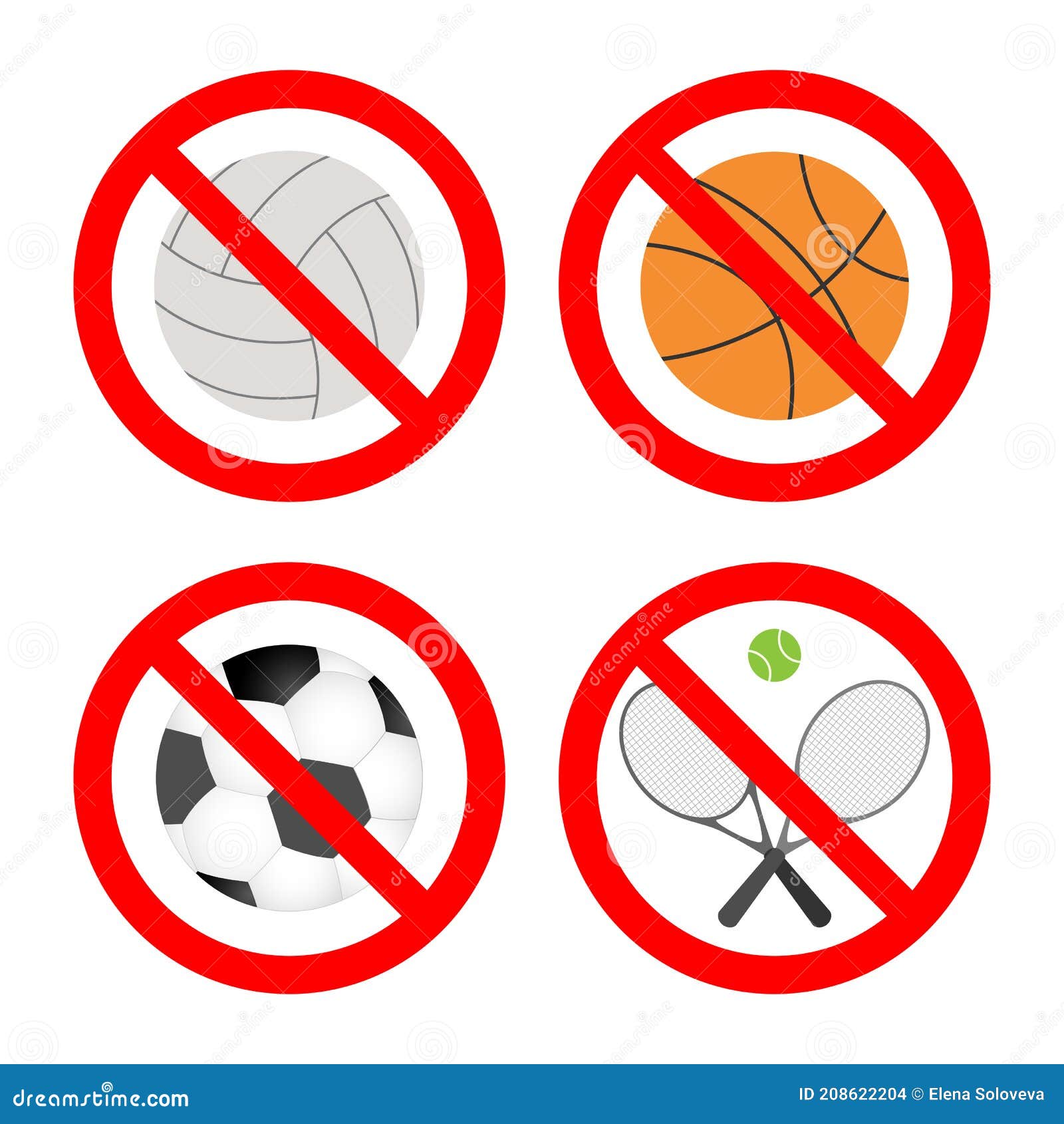 Signs Of Prohibited To Cross ISO 7010 P004 Stock Image | CartoonDealer ...