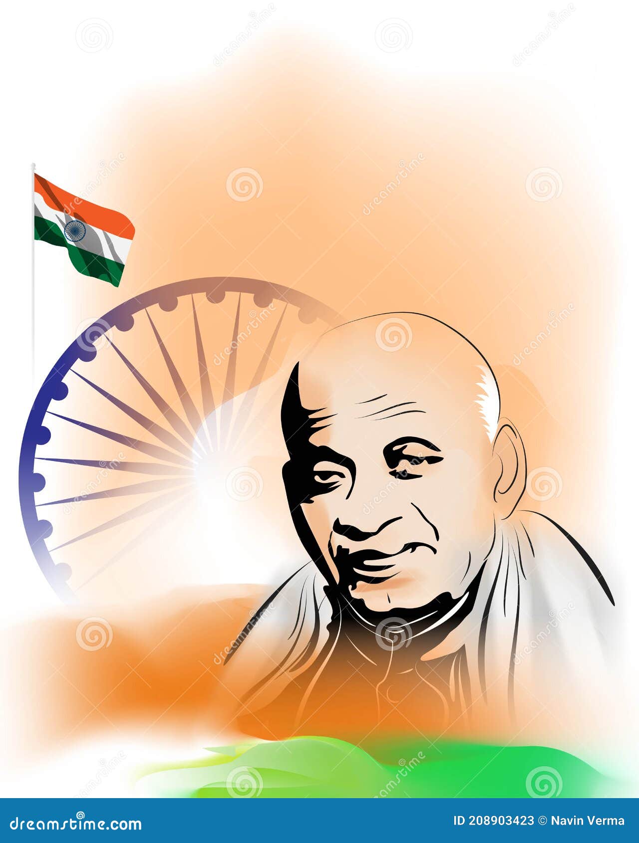 Vector Illustration Concept of Sardar Vallabhbhai Patel Jayanti ...