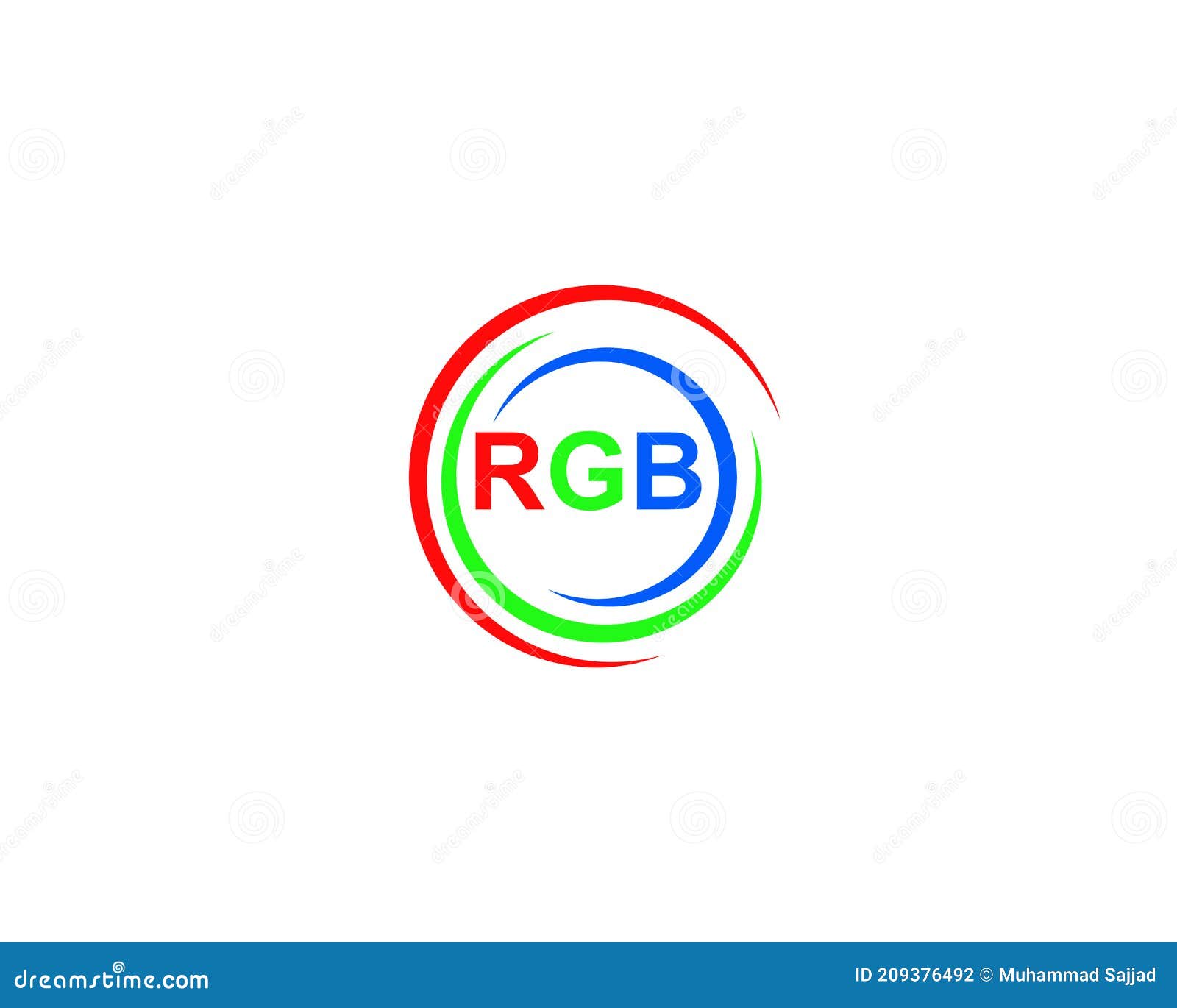 RGB Abstract Sphere RGB Logo Rounded RGB Globe Circular Logo Template ...