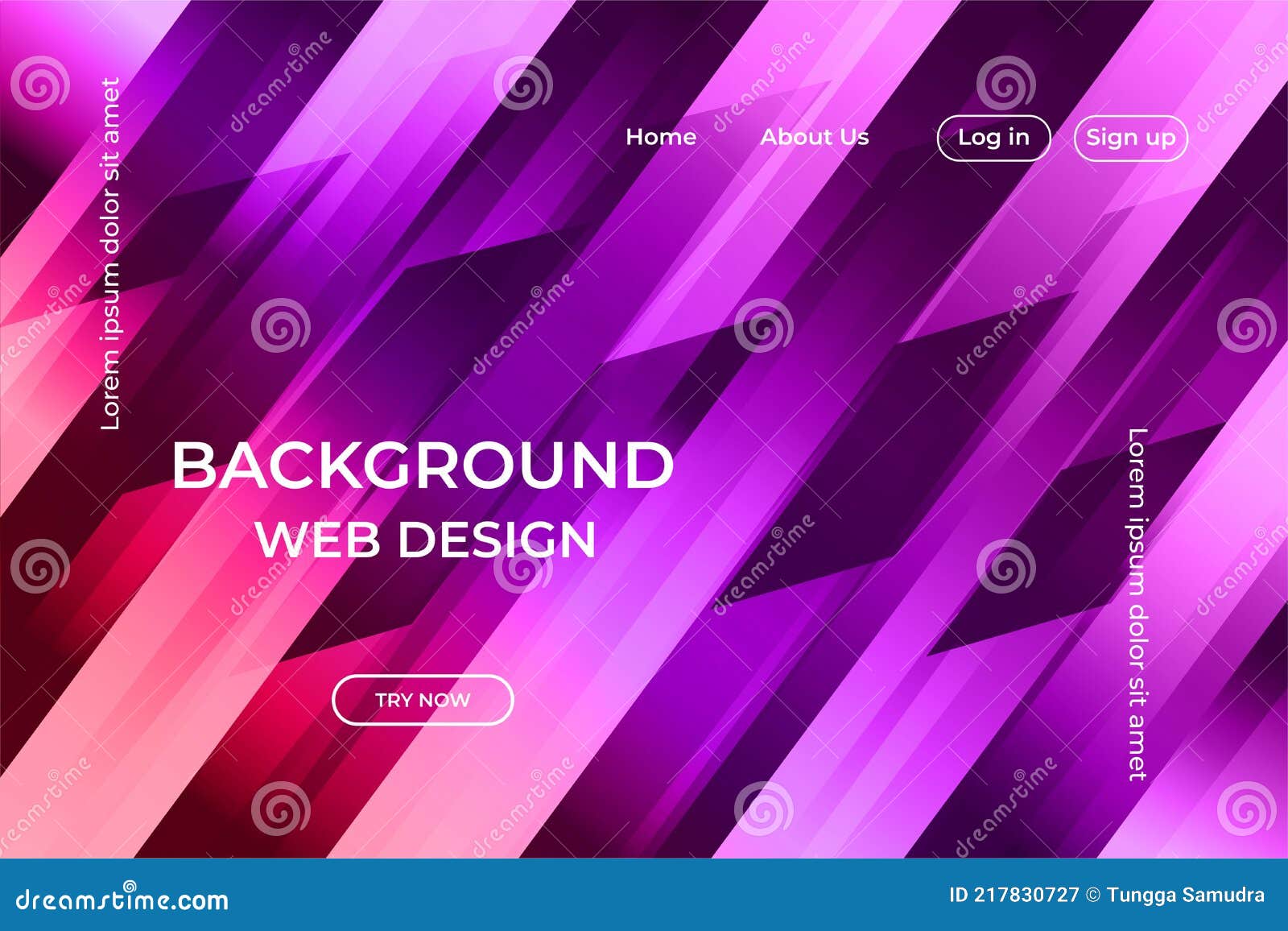 Abstract Modern Web Background. Geometry Shape Stock Vector ...