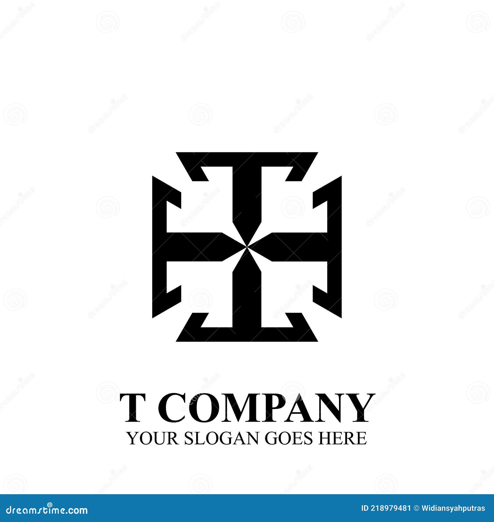 Minimal Vector Graphic Alphabet Symbol. T Letter Logos and Icons. Stock ...