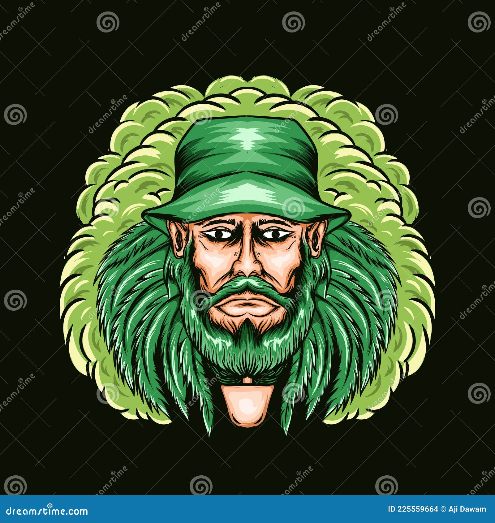 Marijuana Farmer Stock Illustrations – 6 Marijuana Farmer Stock ...