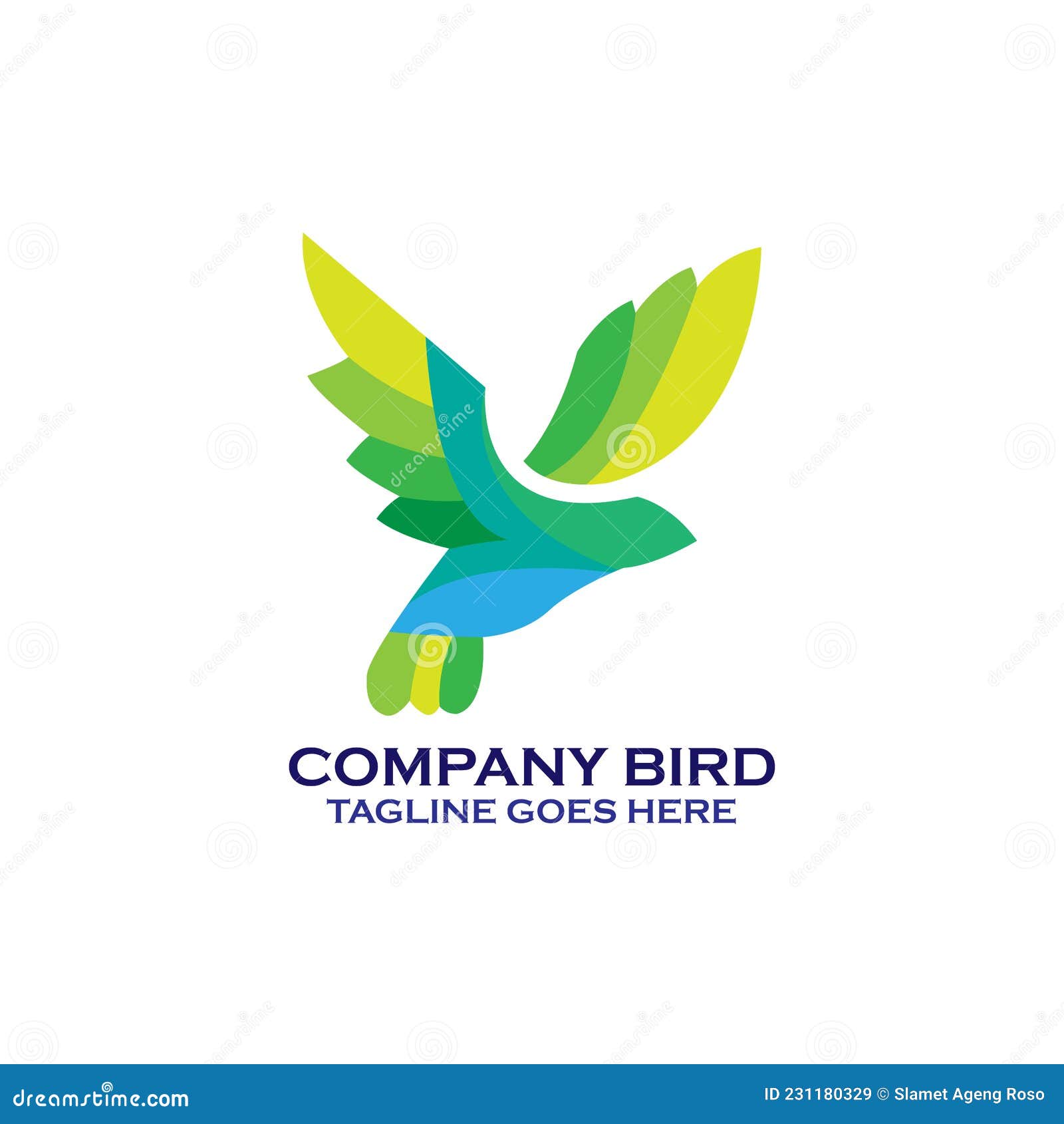 Bird Icon Animal Design Logo Vector Stock Vector - Illustration of ...