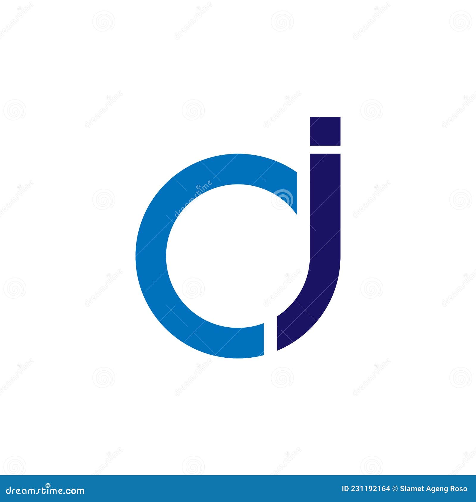 C J Design Logo Business Vector Stock Vector - Illustration of graphic ...