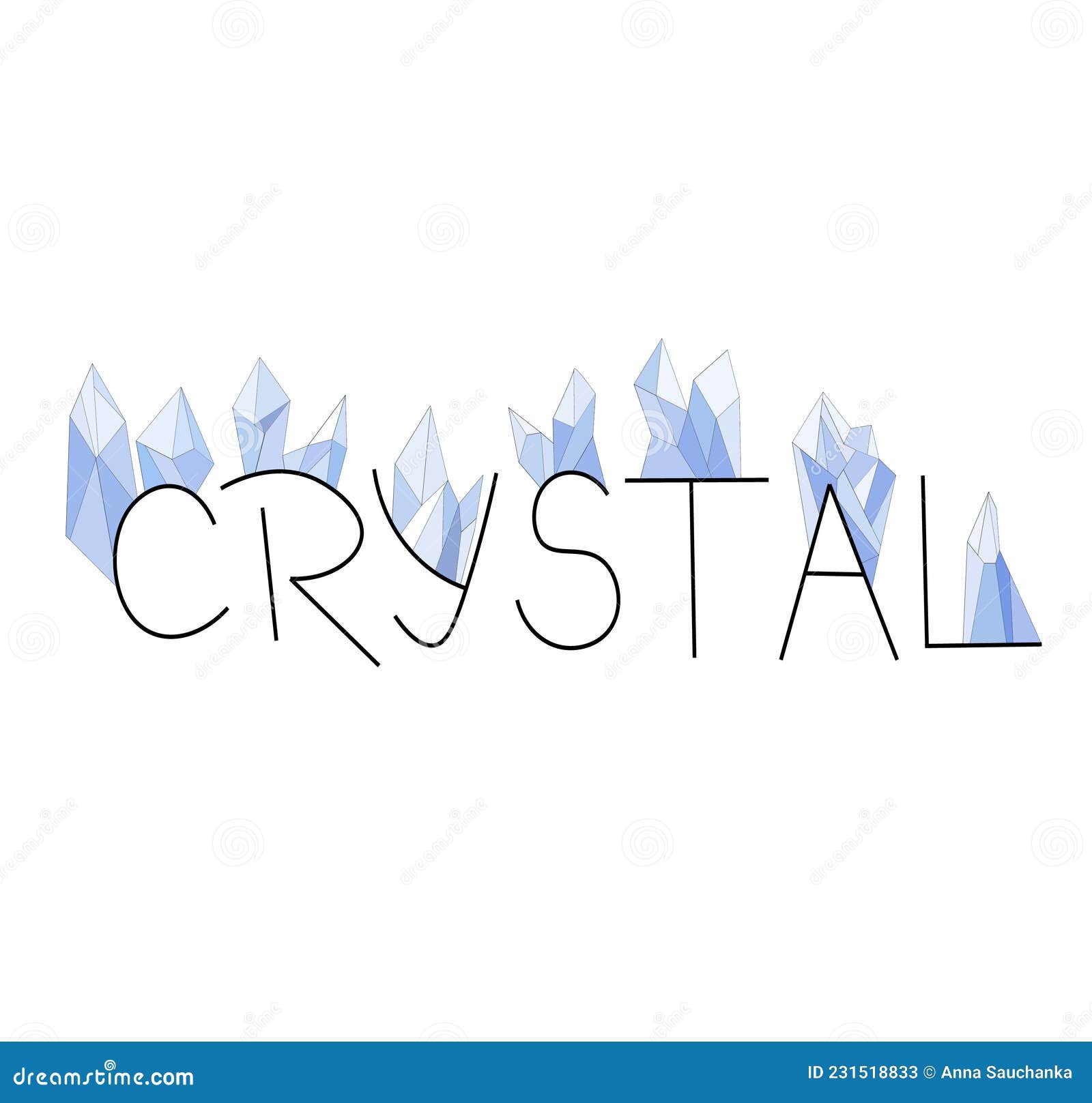The Crystal Word for the Inscription is Crystal Ink and Blue Jewel ...