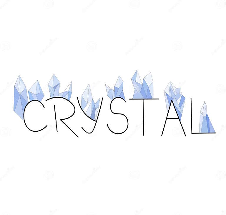 The Crystal Word for the Inscription is Crystal Ink and Blue Jewel ...