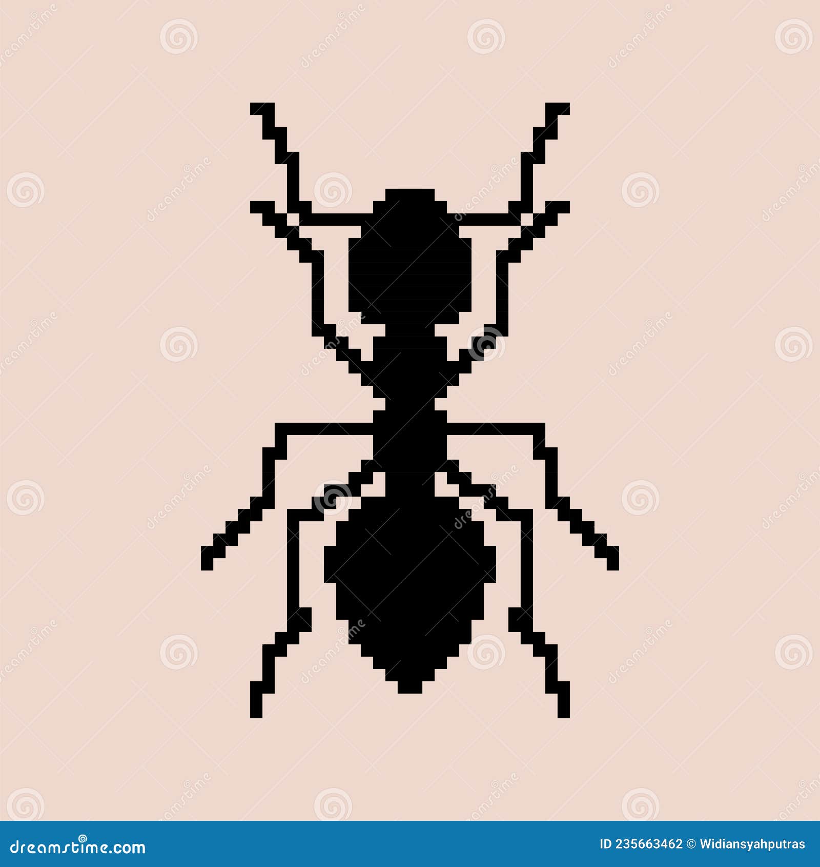 Ant Pixel Art Stock Illustrations – 52 Ant Pixel Art Stock ...