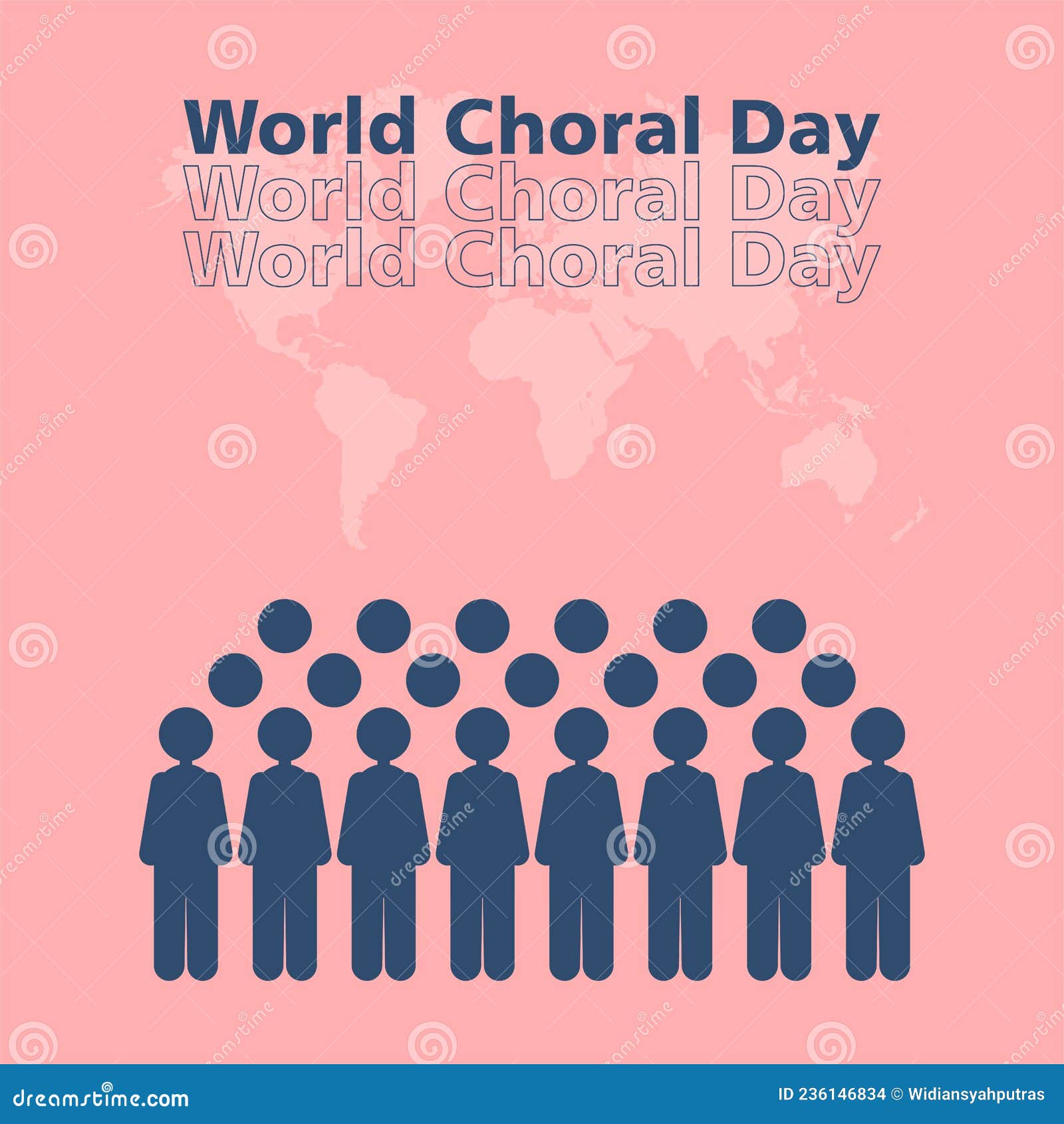 Vector Icon Human is Doing a Chorus. Perfect for World Choral Day ...