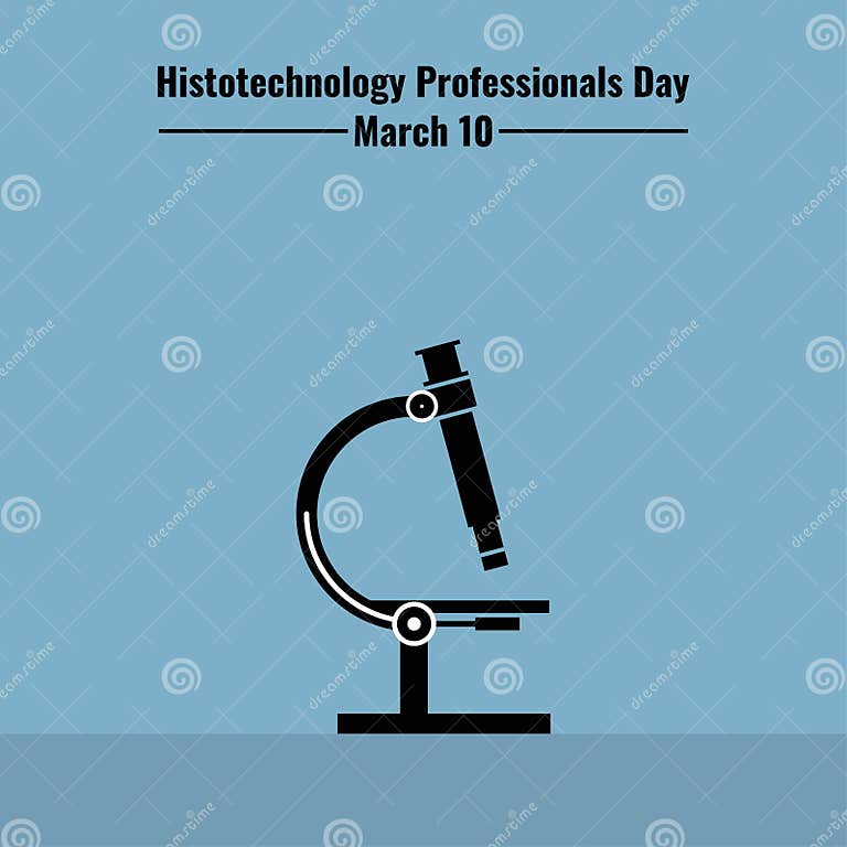 Microscope Icon Vector, Histotechnology Professionals Day, Suitable for ...