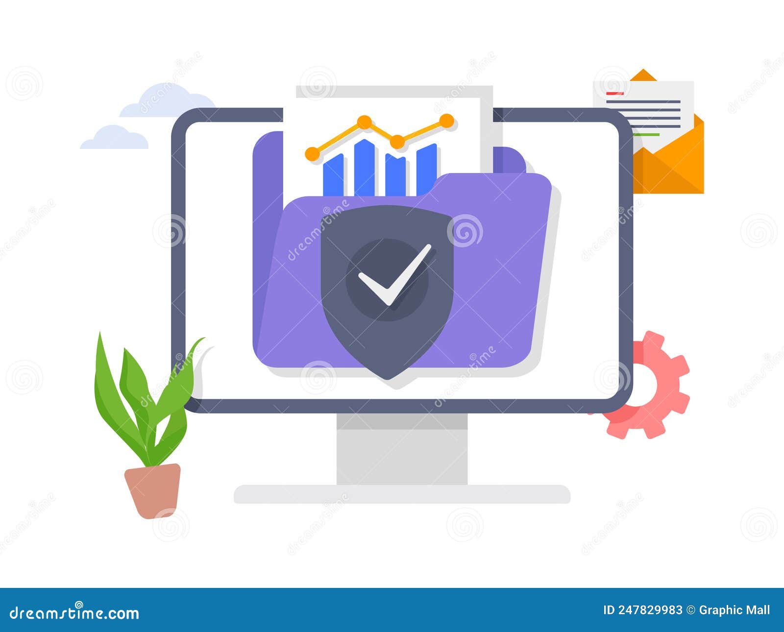 Secure Confidential Files Folder with Paper Documents Access and ...