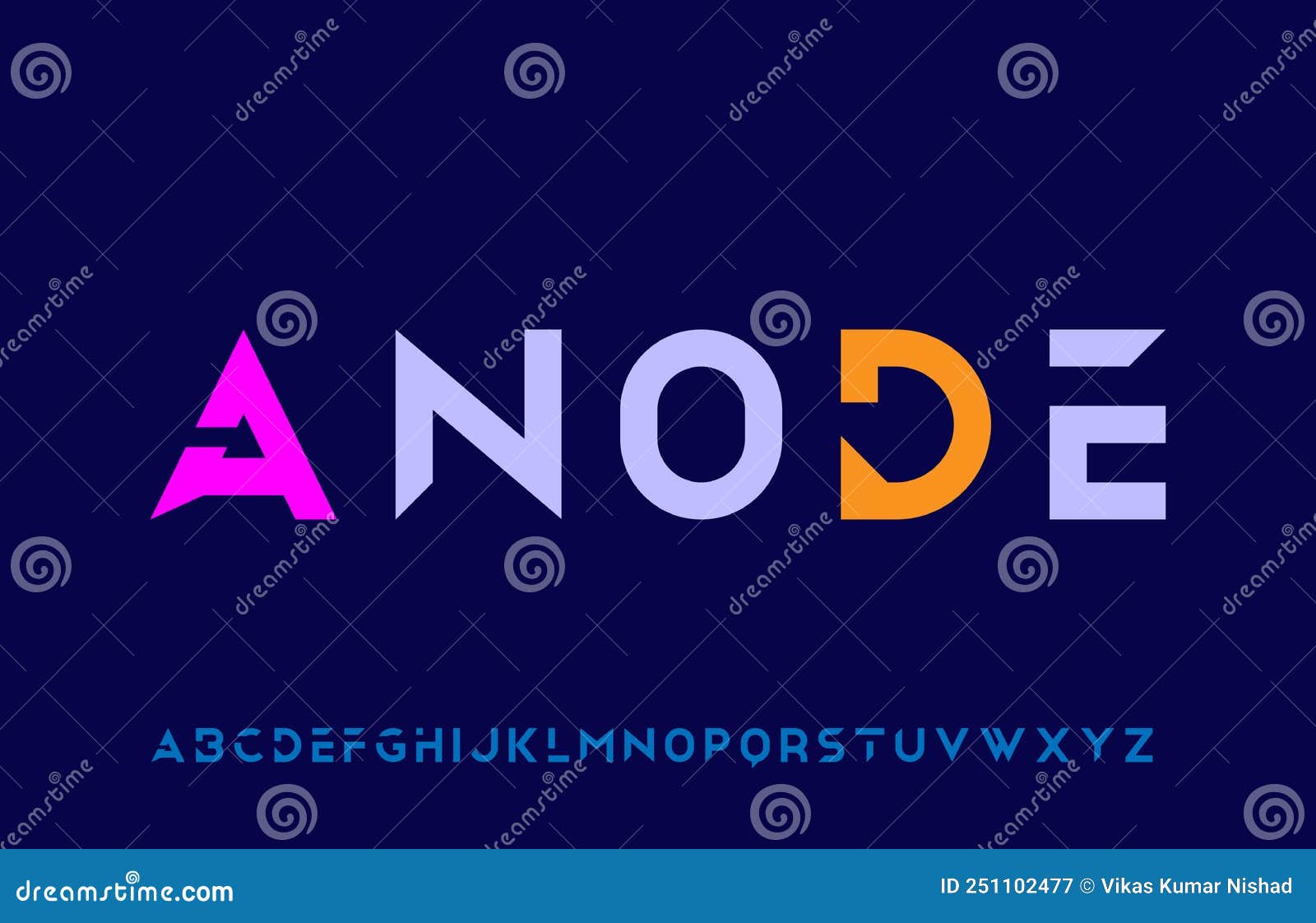 Calligraphy Alphabet Vector Illustration | CartoonDealer.com #24117612