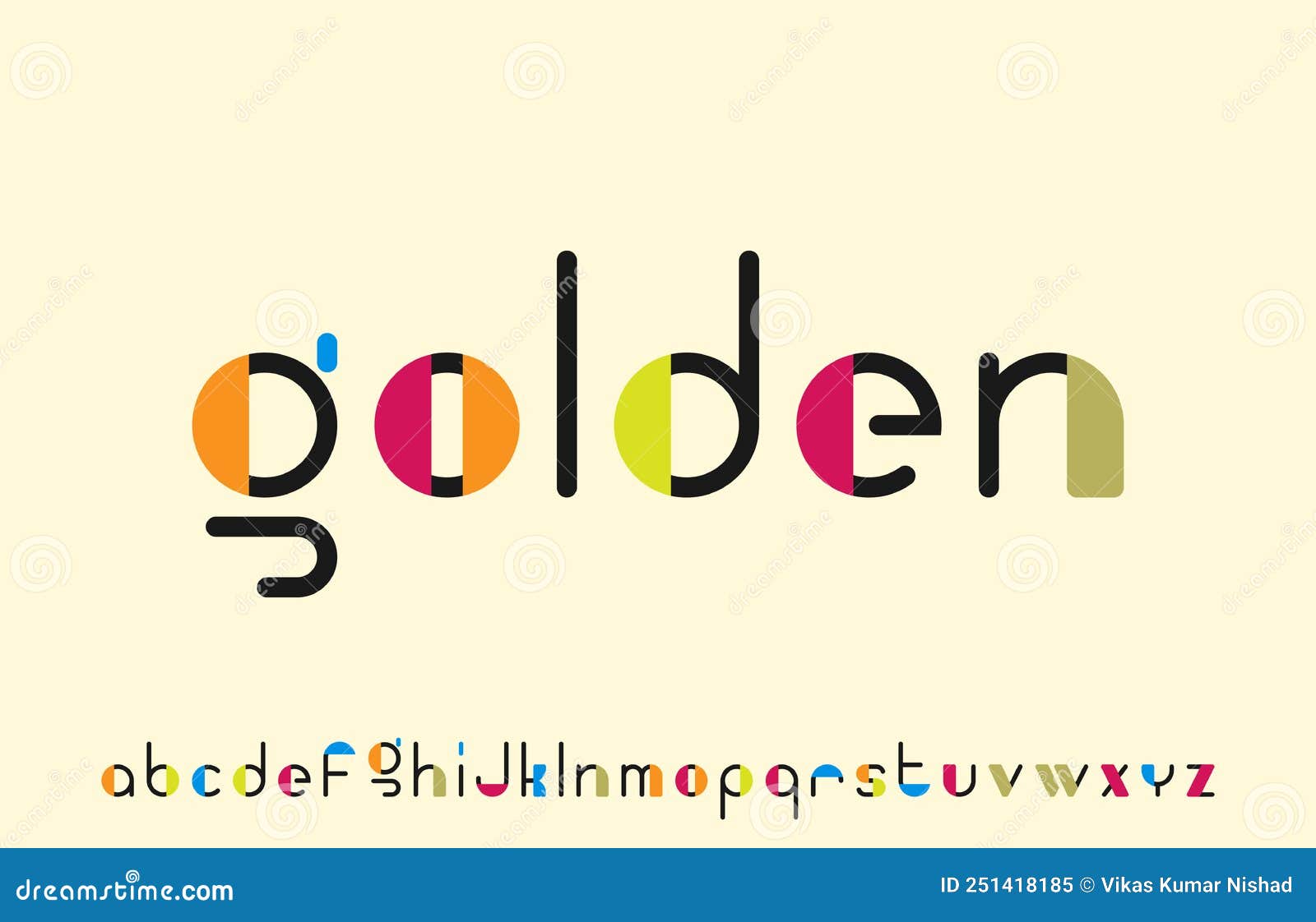 Calligraphy Letter Font Design Stock Vector - Illustration of typeset ...