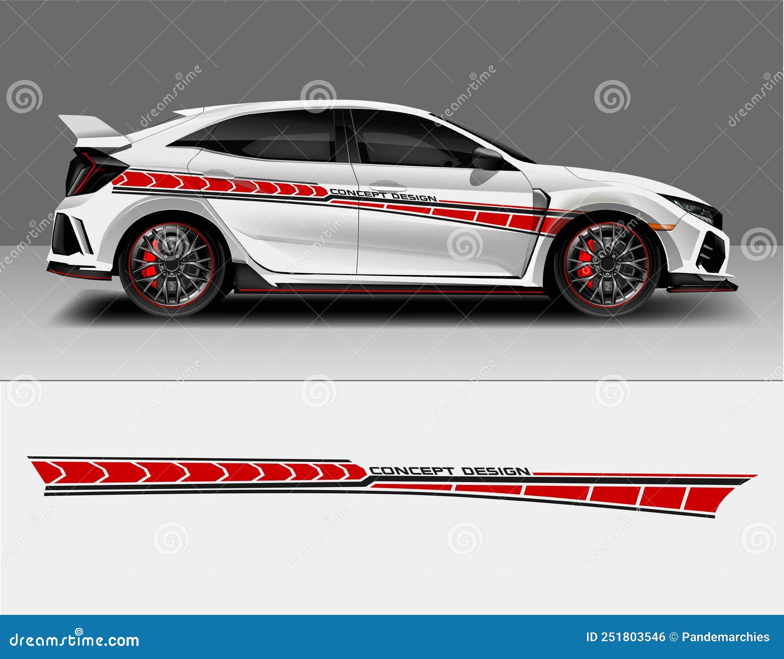 Mobile Sticker Decals Set Vector Stock Vector - Illustration of ...