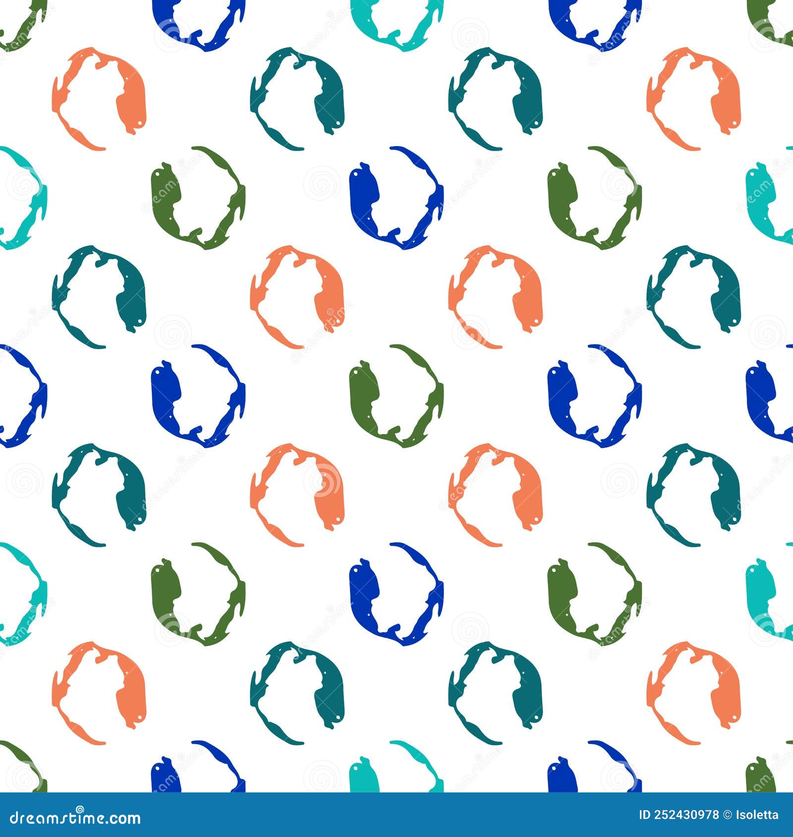 Abstract Seamless Doodle Vector Background for Prints and Graphic ...