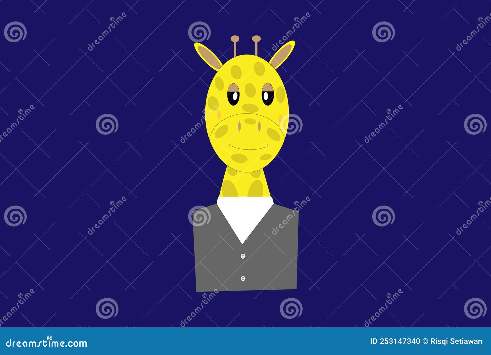 Animal Creative Design Character Stock Vector - Illustration of baby ...