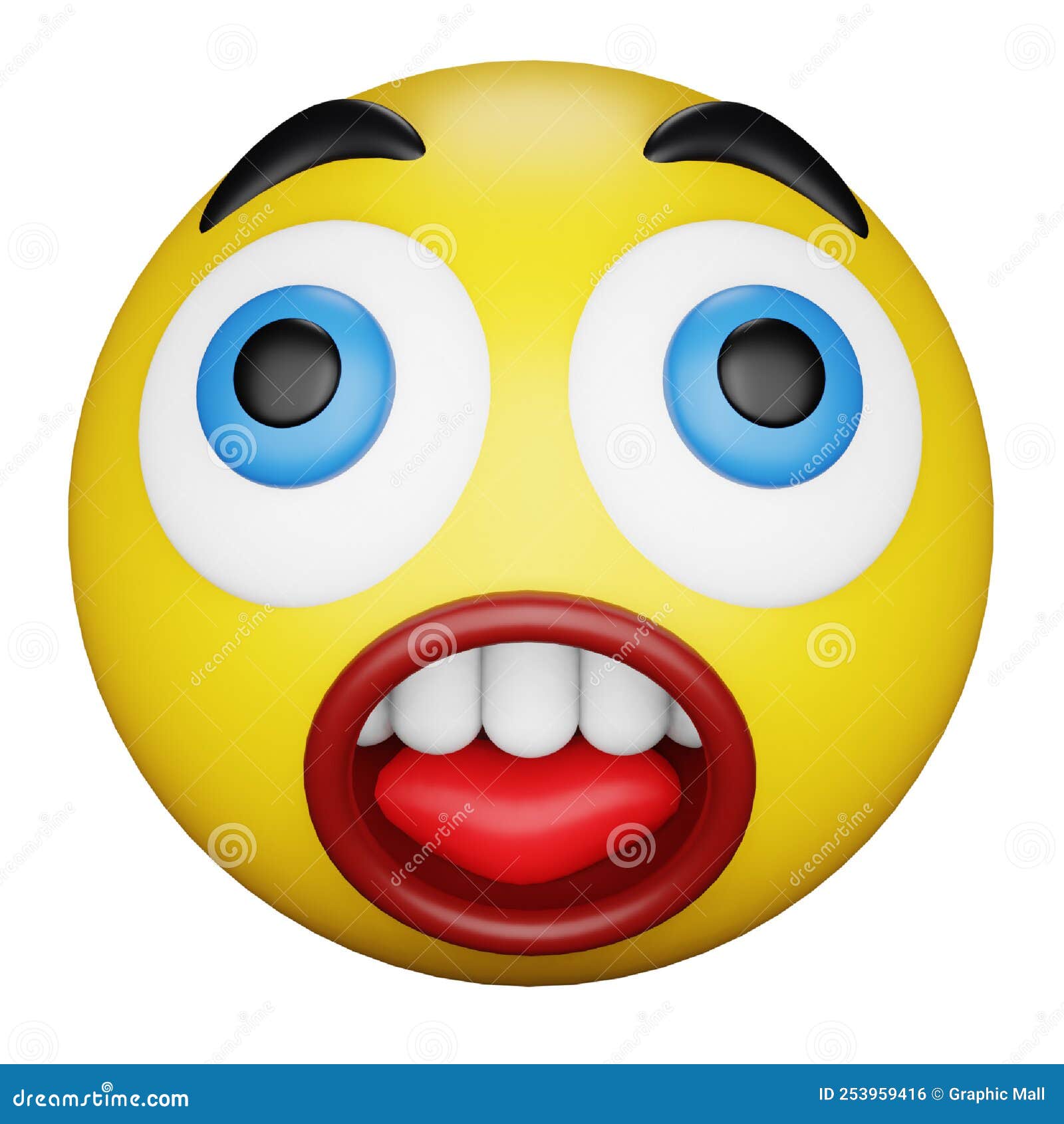 Astonished Smiley Face