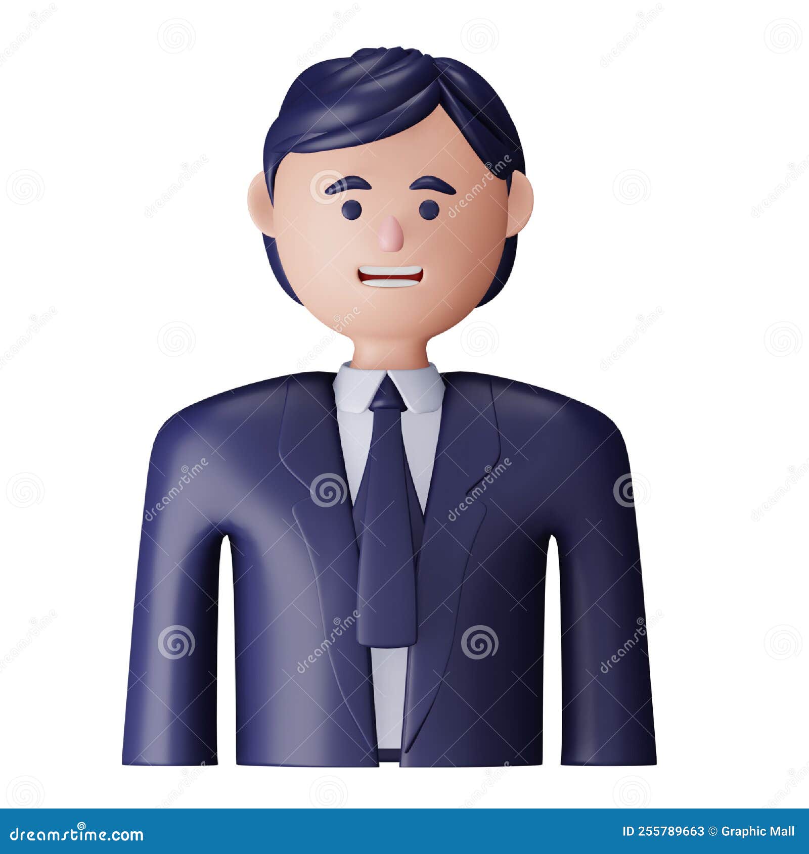 Lawyer 3d Rendering Isometric Icon. Stock Vector - Illustration of ...