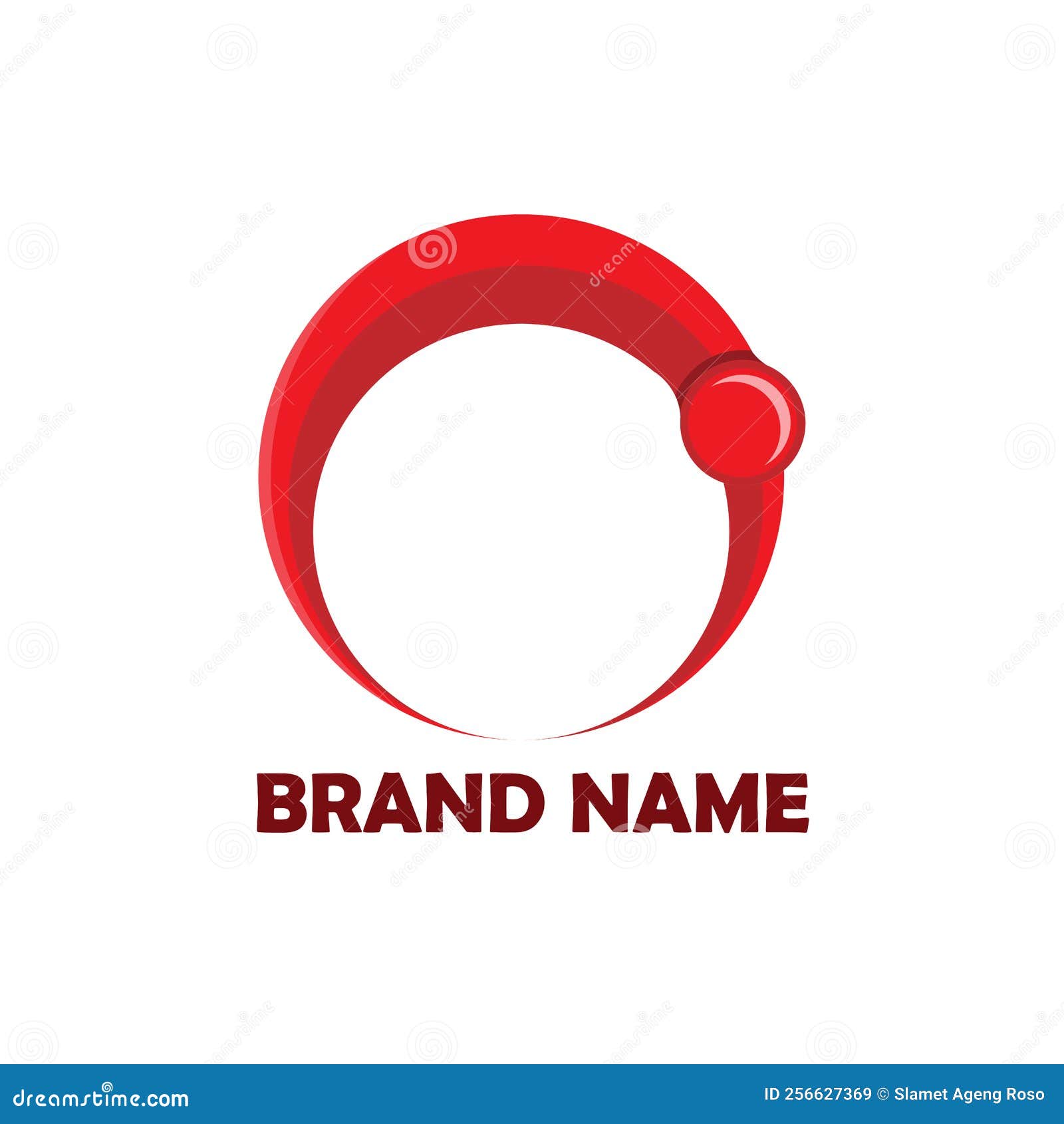 Abstract Circle Design Logo Vector. Stock Vector - Illustration of blue ...