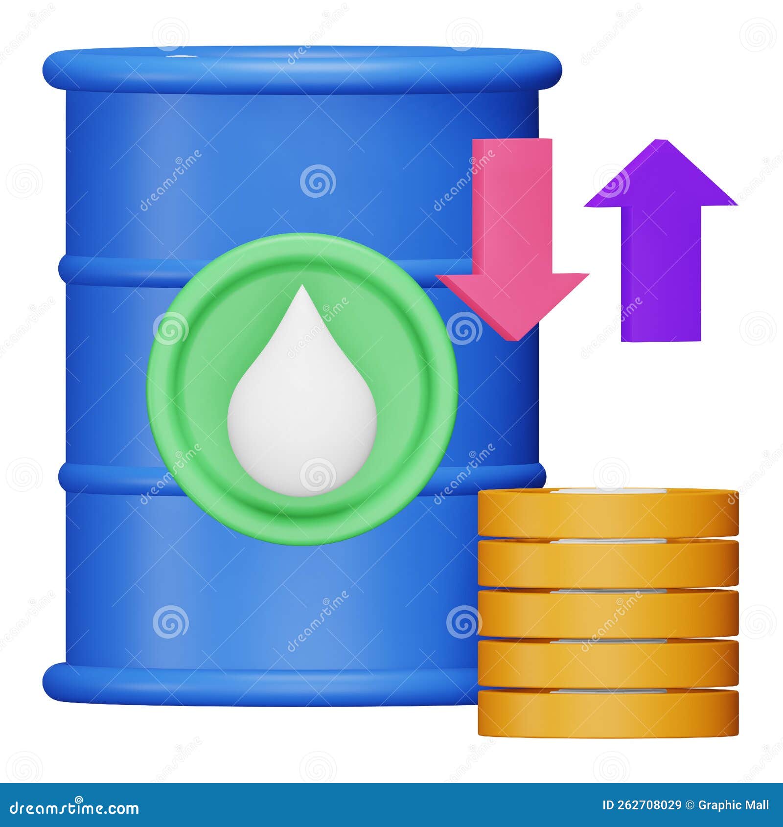 Isometric Commodity Icons Collection Cartoon Vector | CartoonDealer.com ...