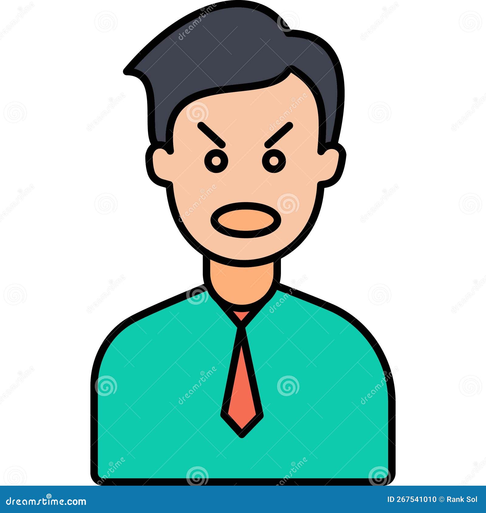 Mad Which Can Easily Edit or Modify Stock Vector - Illustration of ...
