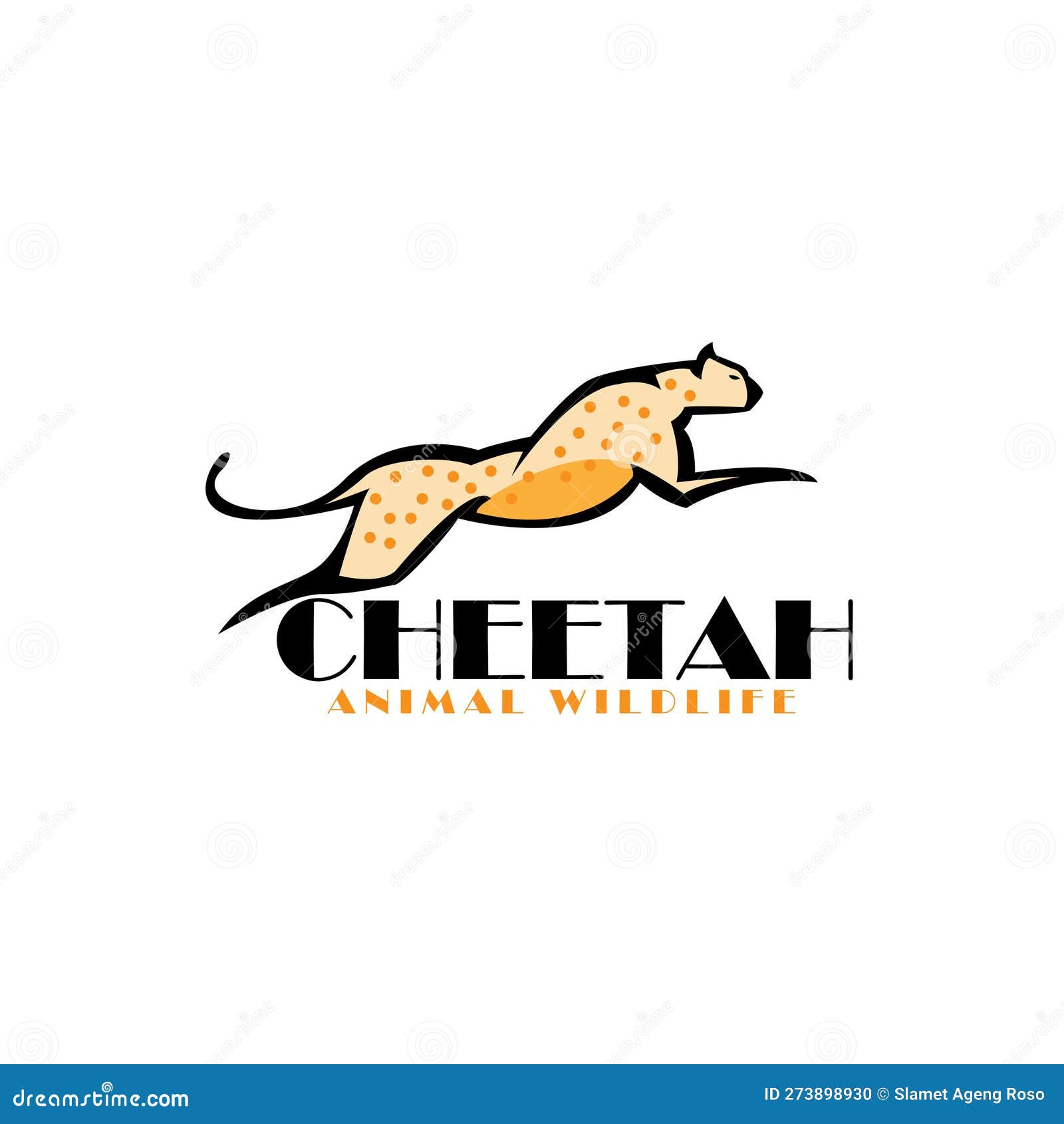 Cheetah Icon Vector From Animals Concept. Thin Line Illustration Of ...