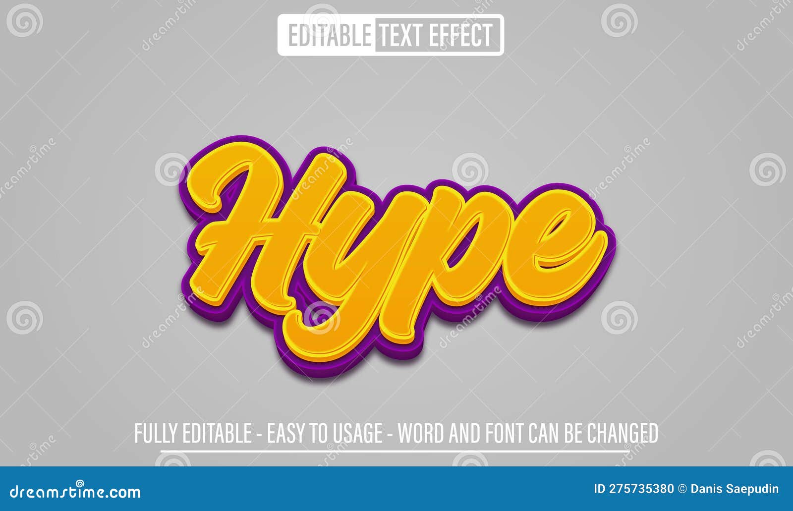 Hype. Vector Illustration On White Background. | CartoonDealer.com ...