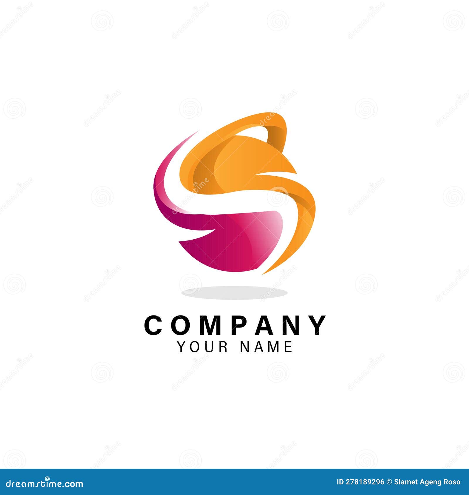 Abstract Design Logo Company Vector. Stock Vector - Illustration of ...