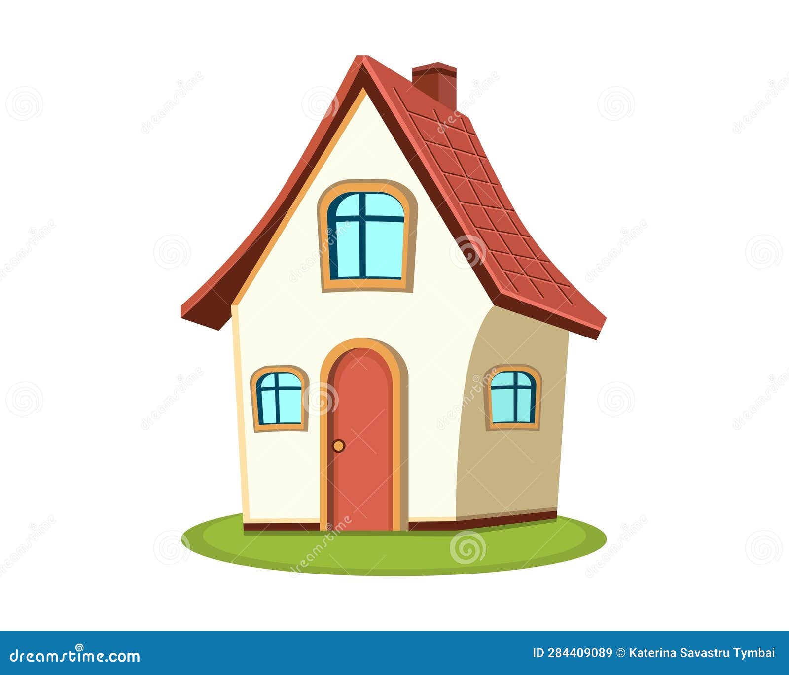 House. Cartoon House, Vector. Stock Vector - Illustration of building ...