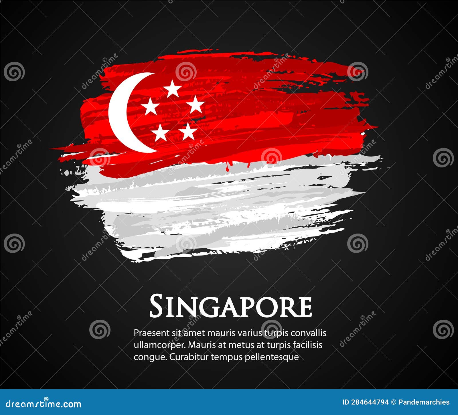 Flag Of Asean On Wooden Plate Background. Grunge Asean Flag Texture ...