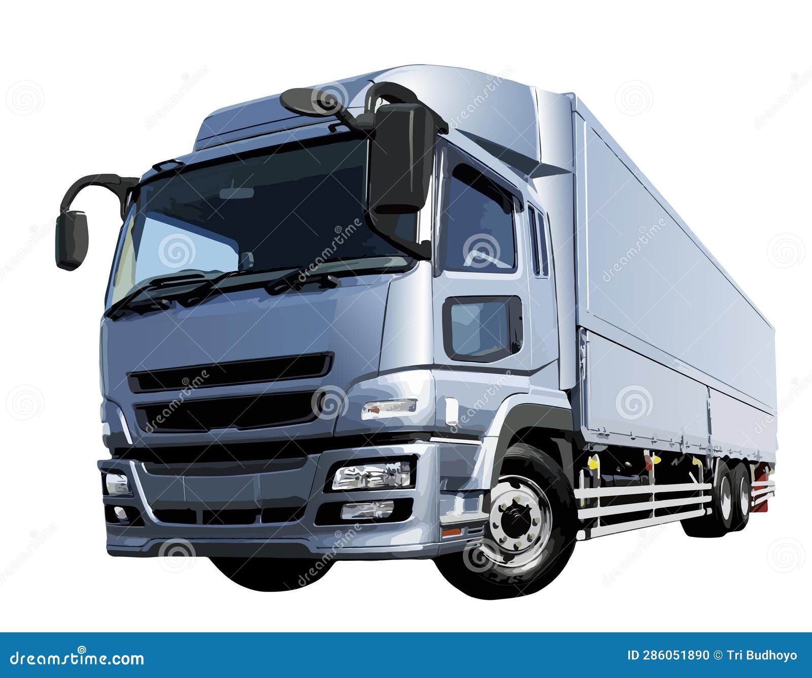 Truck Canter Vector Clip Art | CartoonDealer.com #261644333