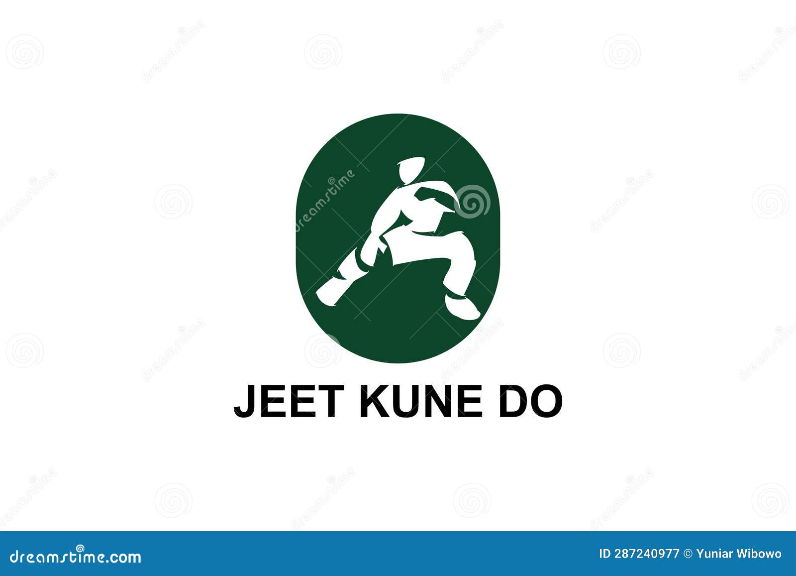 Jeet Kune Do Sport Vector Line Icon. Stock Vector - Illustration of ...