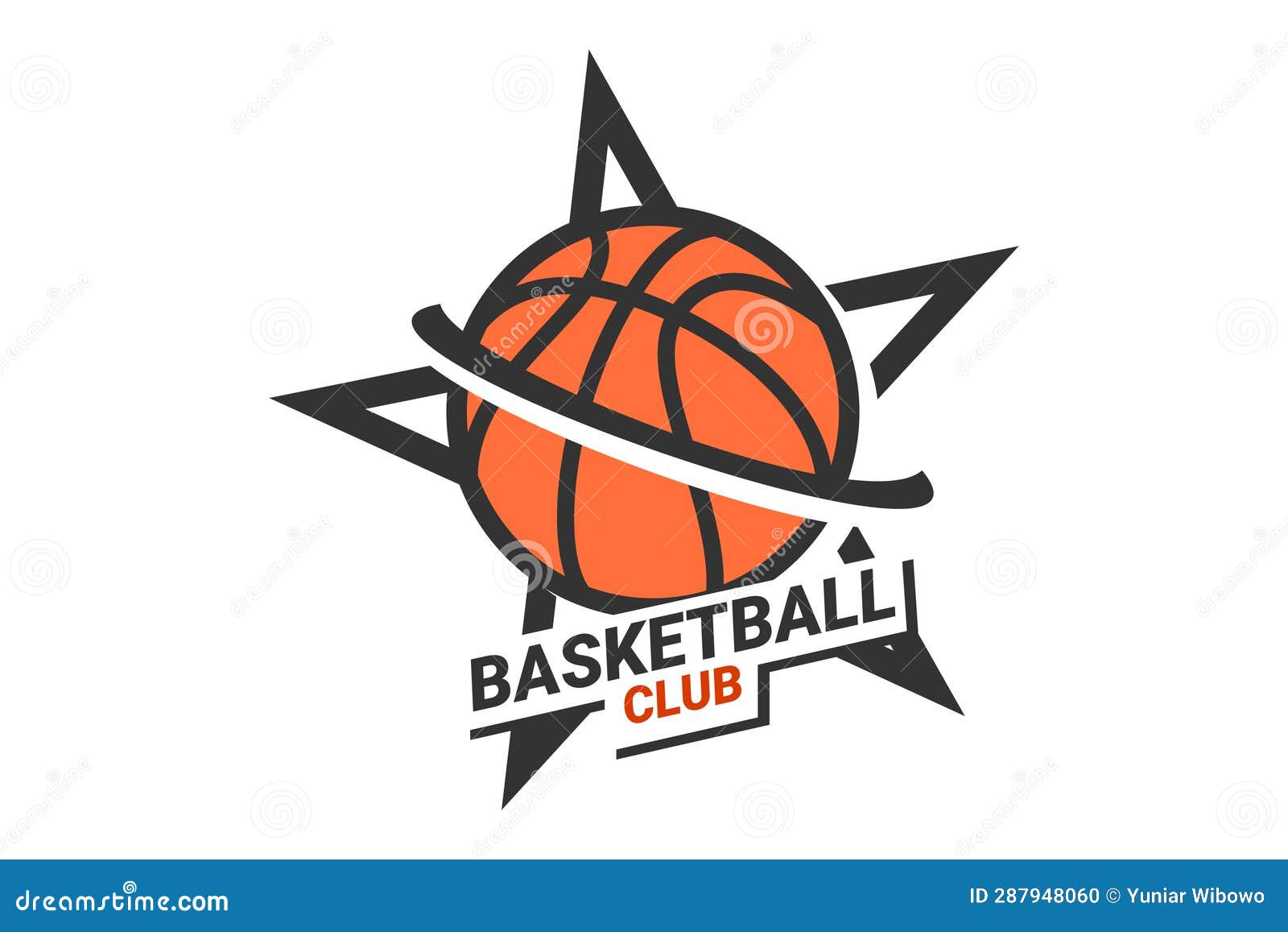 Basketball Club Sign Badge. Basketball Logo with Shield Background ...