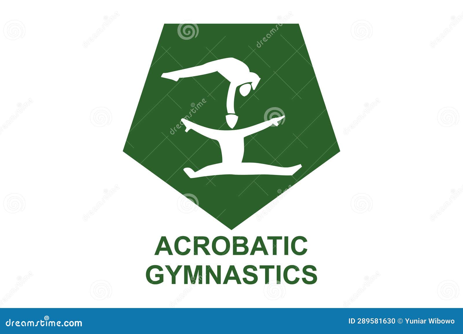 Acrobatic Gymnastic Sport Vector Line Icon. Practice Gymnastic Stock Vector - Illustration of ...