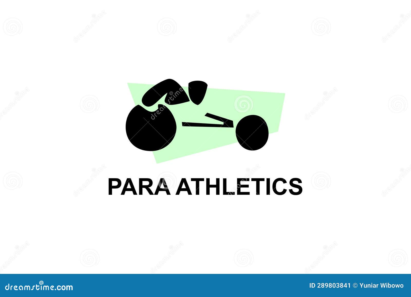 Para Athletics Sport Vector Line Icon. Sprinter Running in Athletic ...
