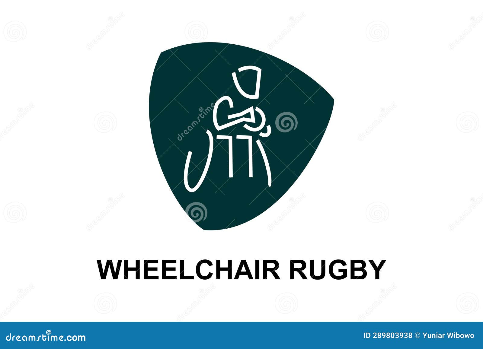 Wheelchair Rugby Sport Vector Line Icon. an Athlete Playing Wheelchair ...