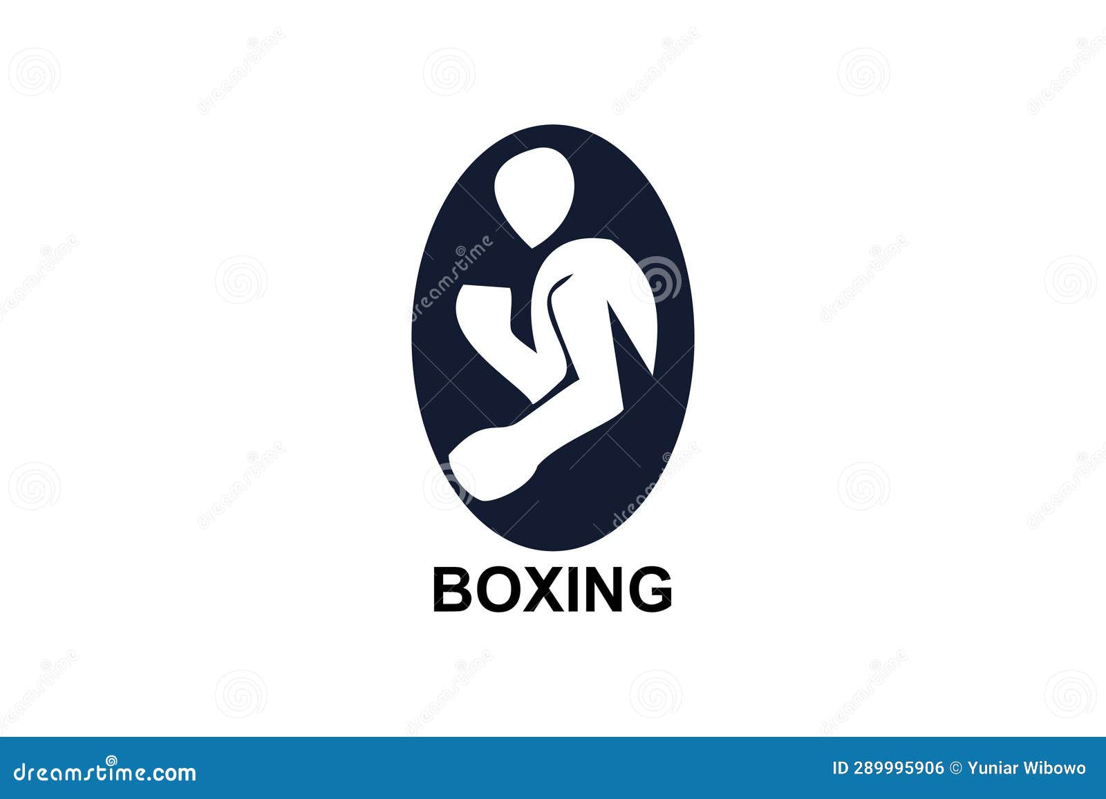 Boxing Sport Vector Line Icon. Sportsman, Practice Boxing Stance Stock ...