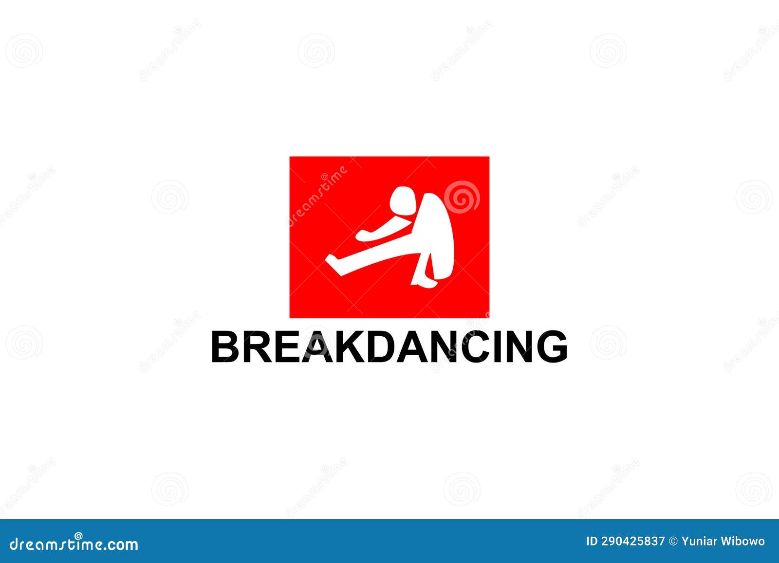 Breakdancing Vector Line Icon. Dance, Practice Breakdancing Stance ...