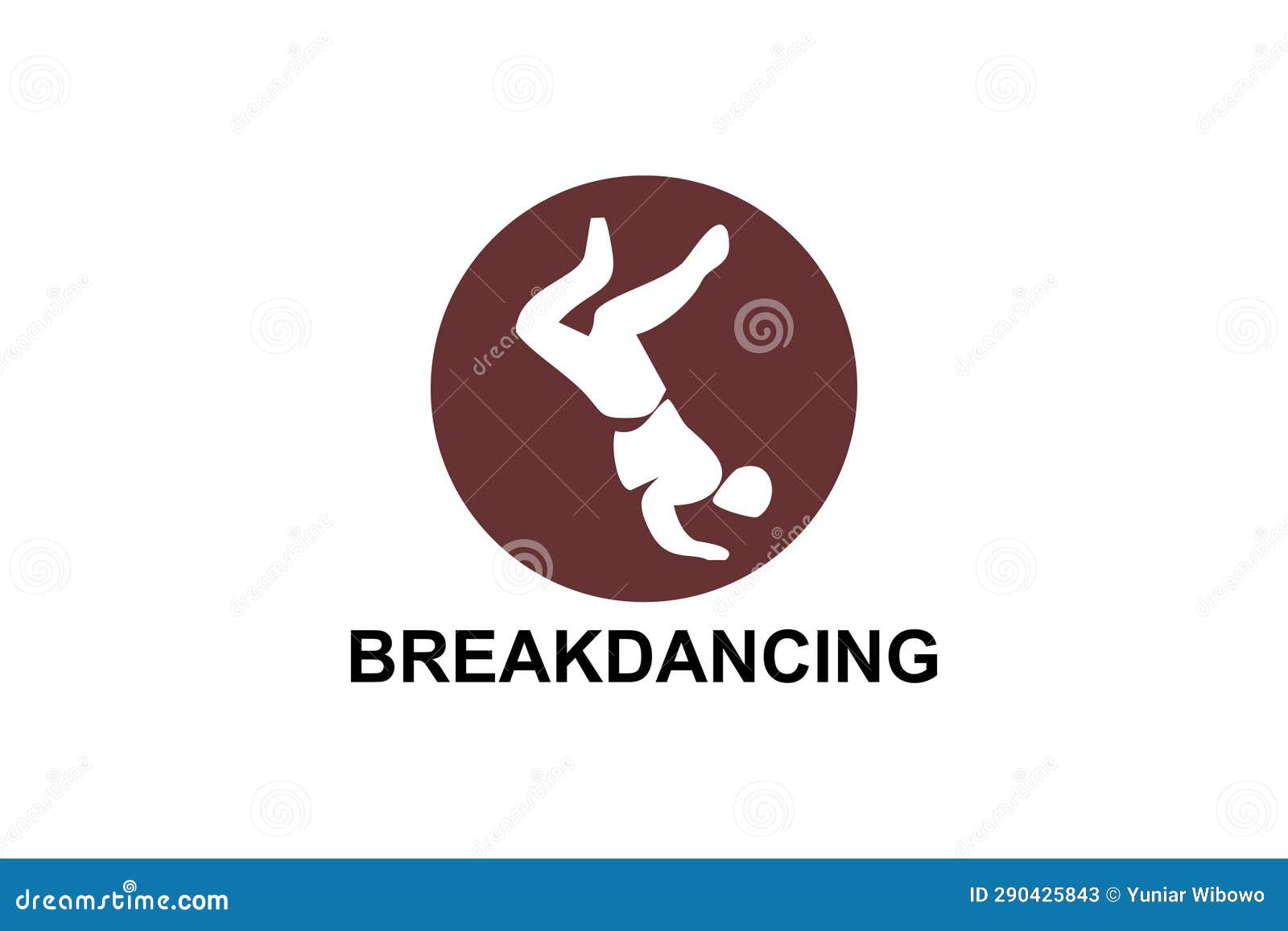 Breakdancing Vector Line Icon. Dance, Practice Breakdancing Stance ...