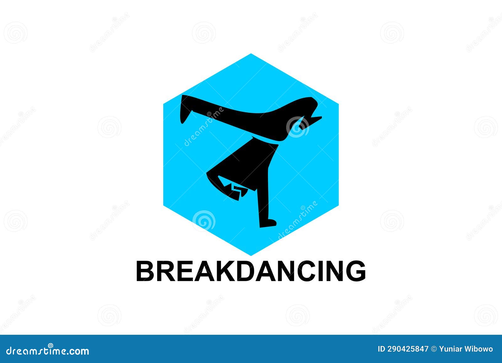 Breakdancing Vector Line Icon. Dance, Practice Breakdancing Stance ...