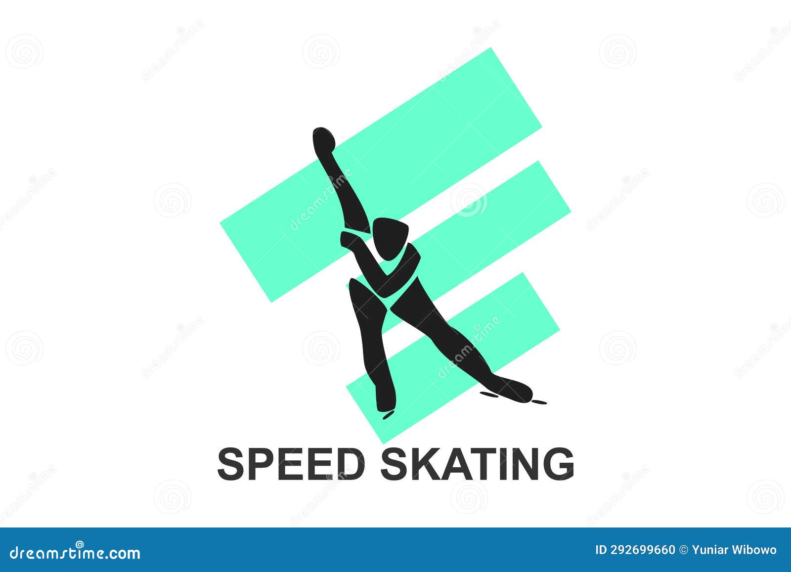 Speed Skating Vector Line Icon. Skate on Ice, Practice Speed Skating ...