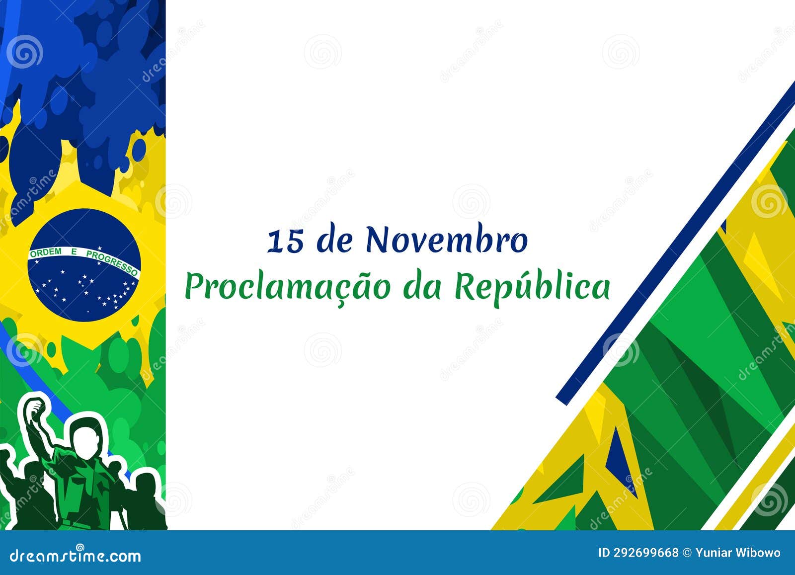 Translation: November 15, Proclamation of the Republic. Public Holiday ...