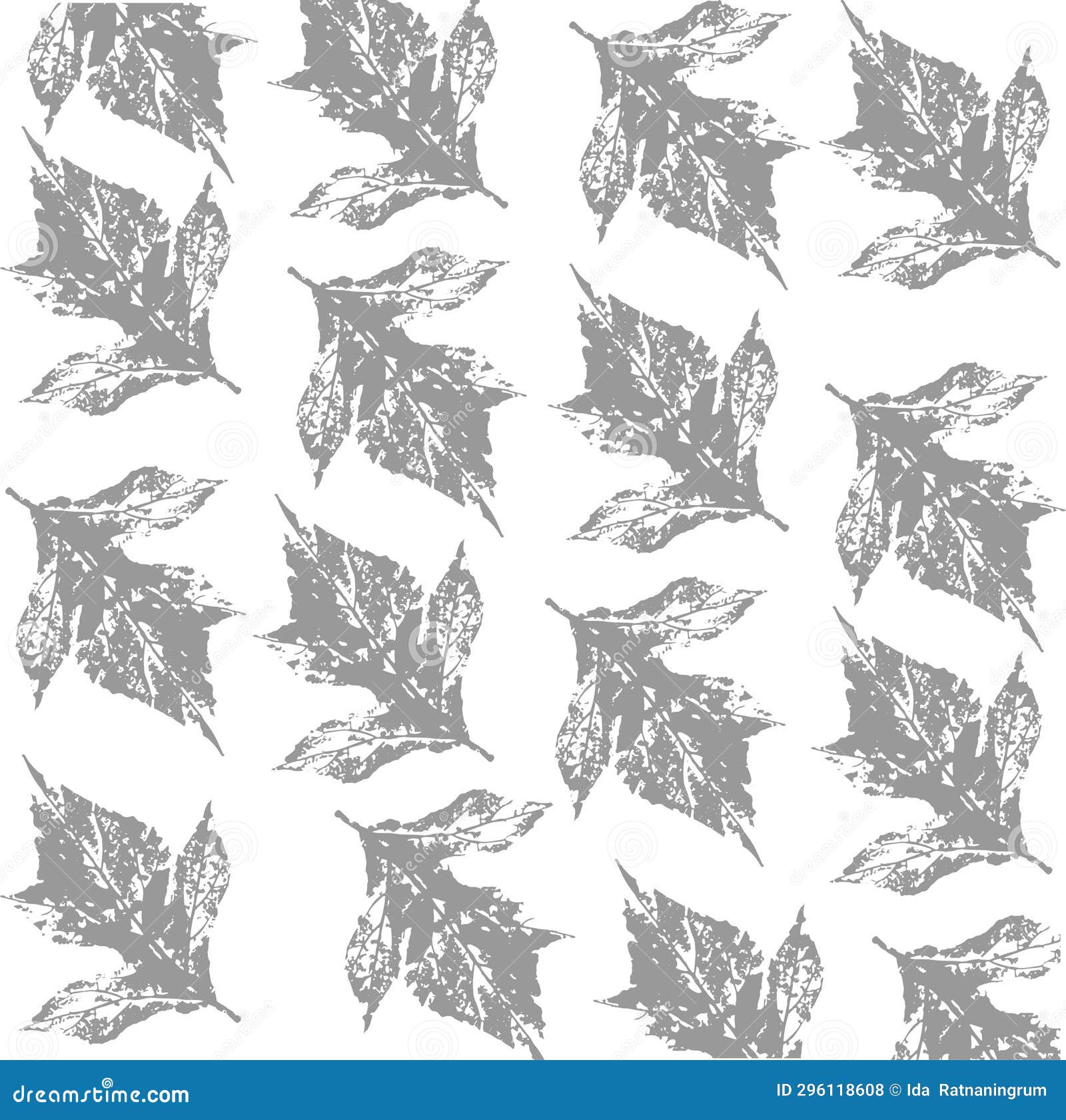 Leaves Pettern Design. Seamless Tropical Leaves Pattern Vector ...