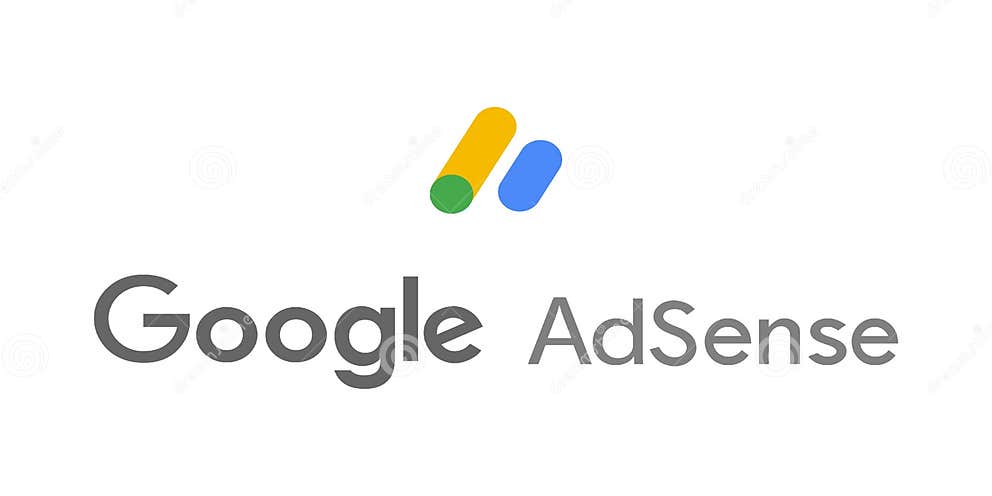 Google AdSense Logo Typography, Eps10 Editorial Photo - Illustration of ...