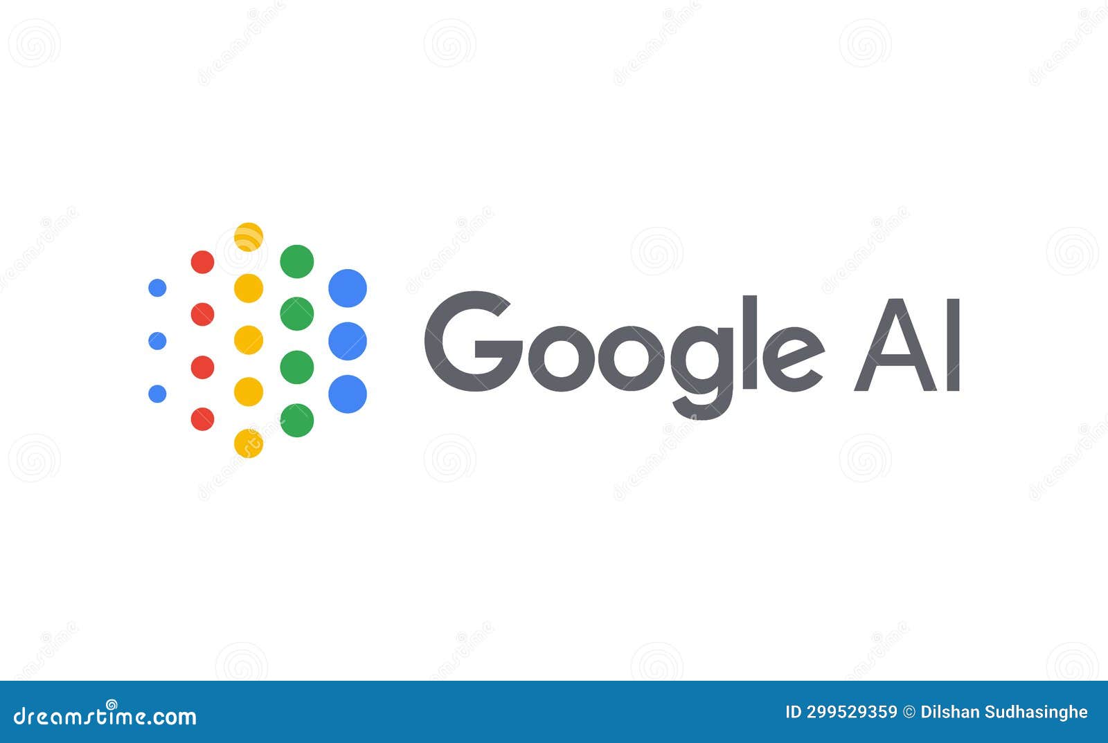 Google AI Logo. Editorial Vector Stock Illustration - Illustration of ...