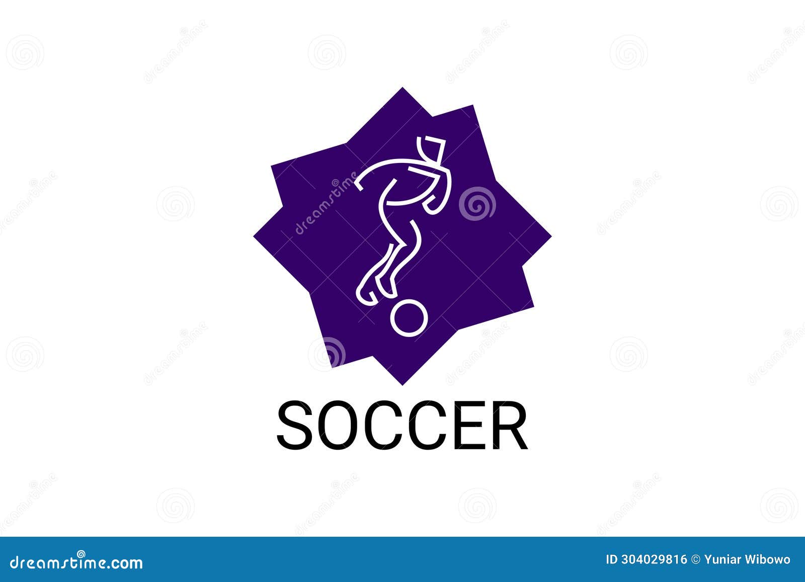 Soccer or Football Sport Vector Line Icon. Sportman, Playing Football ...