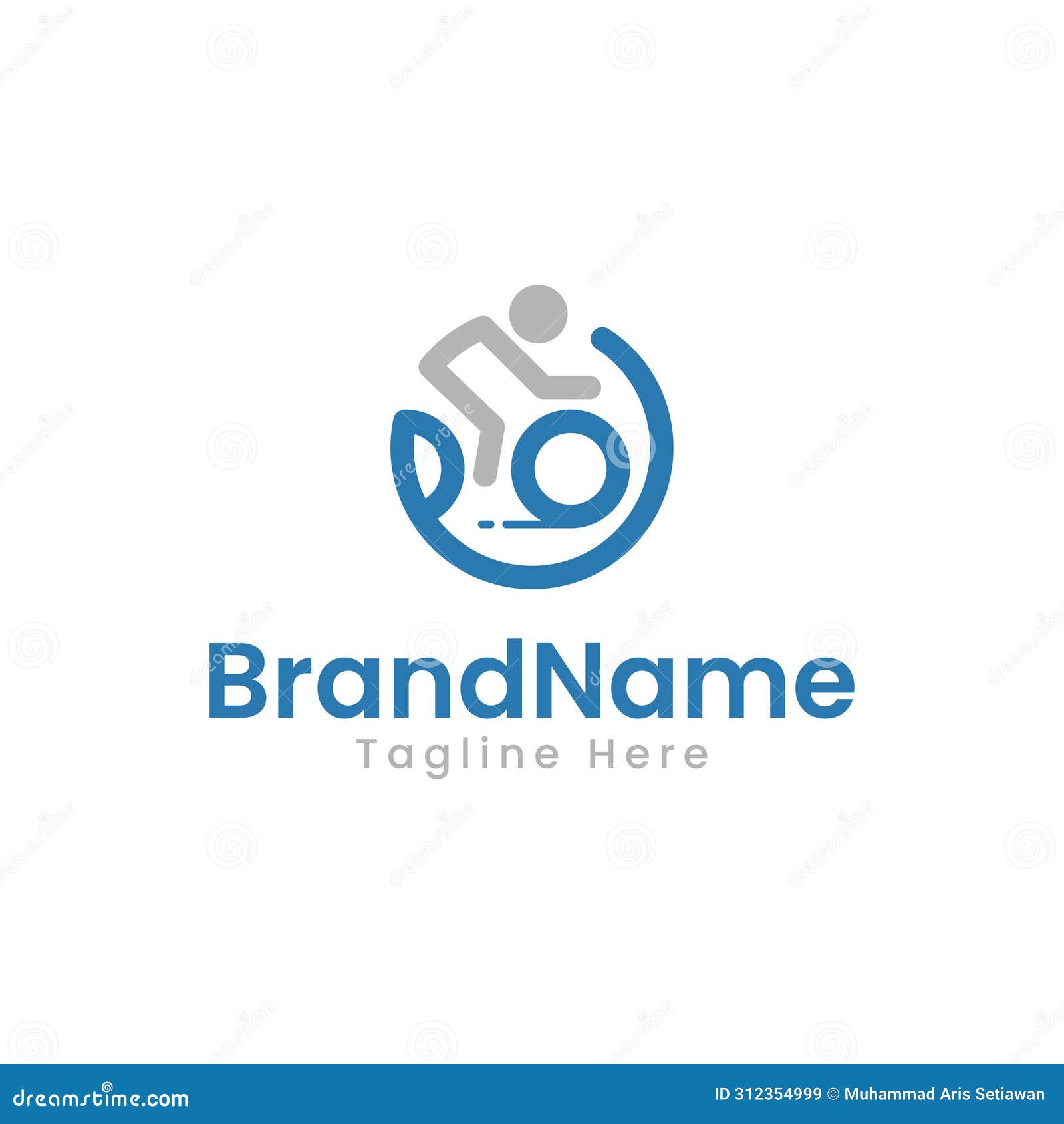 Logo People Bike Work Suistable for Business Technology Bike Service ...