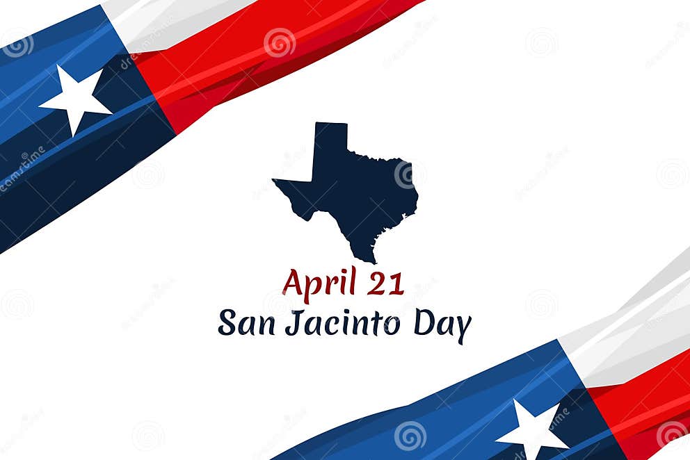 April 21, San Jacinto Day. Vector Illustration Stock Vector ...