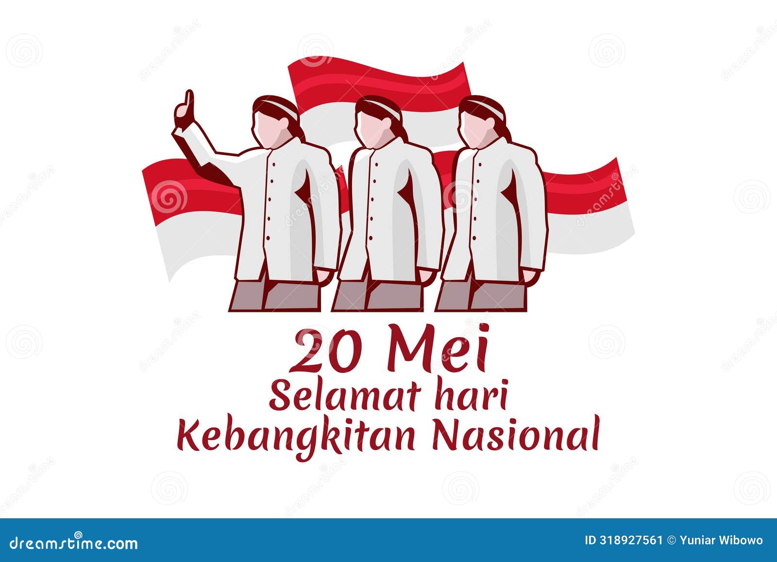 20 Mei, Selamat Hari Kebangkitan Nasional (Translation: May 20 ...