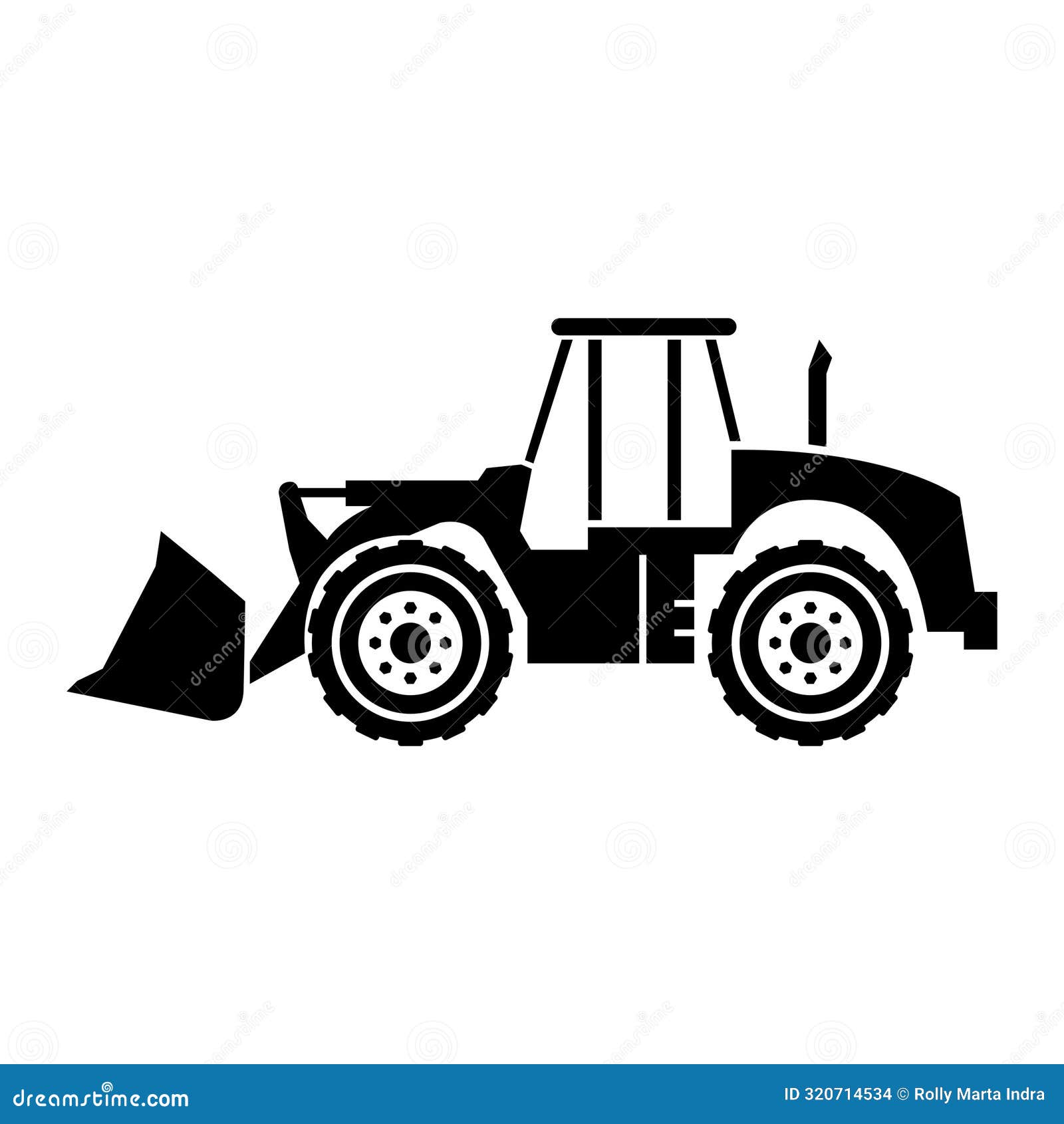 Draw The Crawler Crane. Vector Construction Site Drawing Practice ...