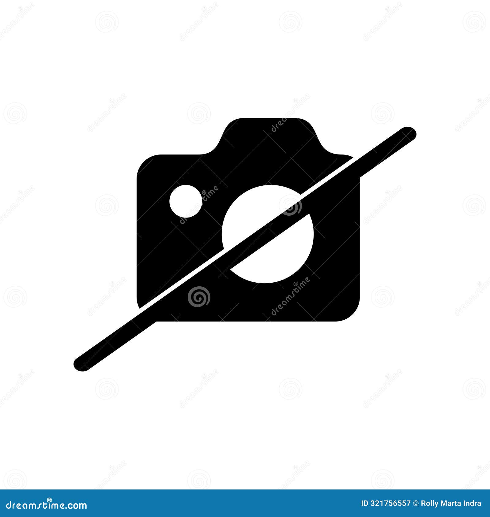 The Vector Illustration of the Camera Icon is Broken. Photo Camera ...